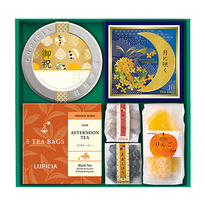 【LUPICIA】お茶3種とお菓子「明月」 | ギフト | LUPICIA ONLINE STORE - 世界のお茶専門店 ルピシア ～紅茶 ...
