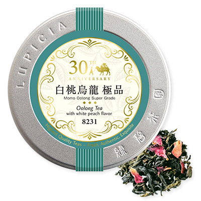 【LUPICIA】白桃烏龍 極品 MOMO OOLONG SUPER GRADE 30g limited tin | お茶 | LUPICIA ...